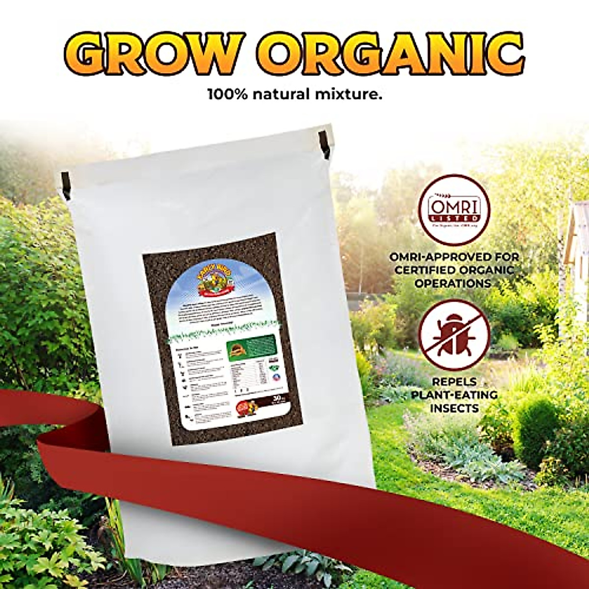 100% Pure Worm Castings Rich in Micro Nutrients - Odor Free Organic Plant Fertilizer for Indoor/Outdoor Use - Helps Reduce Soil Compaction, Improve Soil Aeration, Increase Water Retention, and More