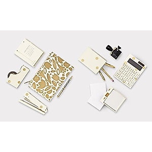 Kate Spade New York Acrylic Stapler, Gold Dot