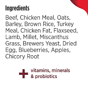 Nulo Frontrunner All Breed Adult Dry Dog Food, Premium All Natural Dog Kibble, Made with Ancient Grains Promote Fullness with Healthy Digestive Aid BC30 Probiotic & Antioxidants for Immune Health