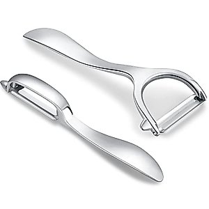 Set of 2 Stainless Steel Vegetable Peeler,Y-Shaped and I-Shaped Stainless Steel Peelers For Potatoes, All Fruits & Veggies¡­