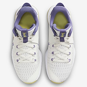 Nike Men's Lebron Witness V low-top Sneakers, Summit White/White-light Zitro, 11.5