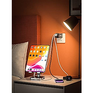 BYEASY 65W GaN USB C Charger, 3-Port PD PPS Fast Charger, USB C Wall Charger Power Adapter for MacBook Pro/Air, iPad Pro/Air, Galaxy S22 ultra/S20/S10, Dell XPS 13, Note 20/10+, iPhone 14/Pro, Pixel.