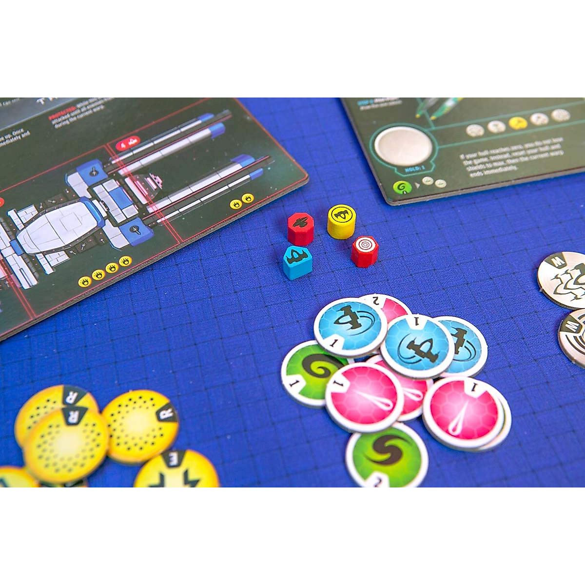 Renegade Game Studios Warp's Edge | A Solo bag-building Game of Epic Space Combat for Ages 10+