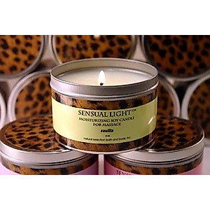 8 oz Sensual Light Massage Candle - Coconut Cream