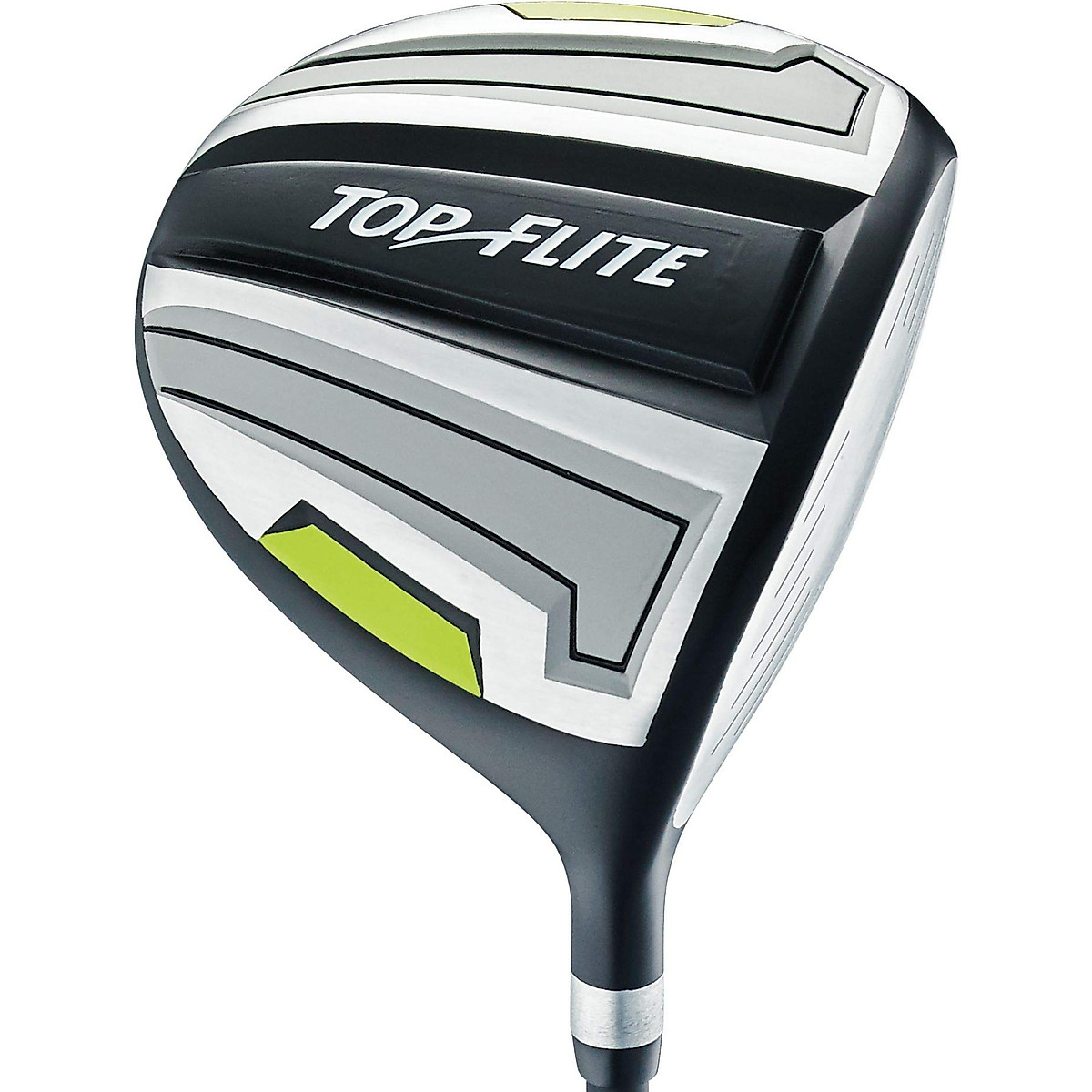 Top Flite 2019 Kids' 9-Piece Complete Set – (Height 53” and Above)-Grey/Volt-Left Hand