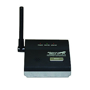 Mighty Mule Wireless Driveway Alarm (FM231) & Interior Wireless Driveway Alarm Additional Base Station (FM231-R), Black