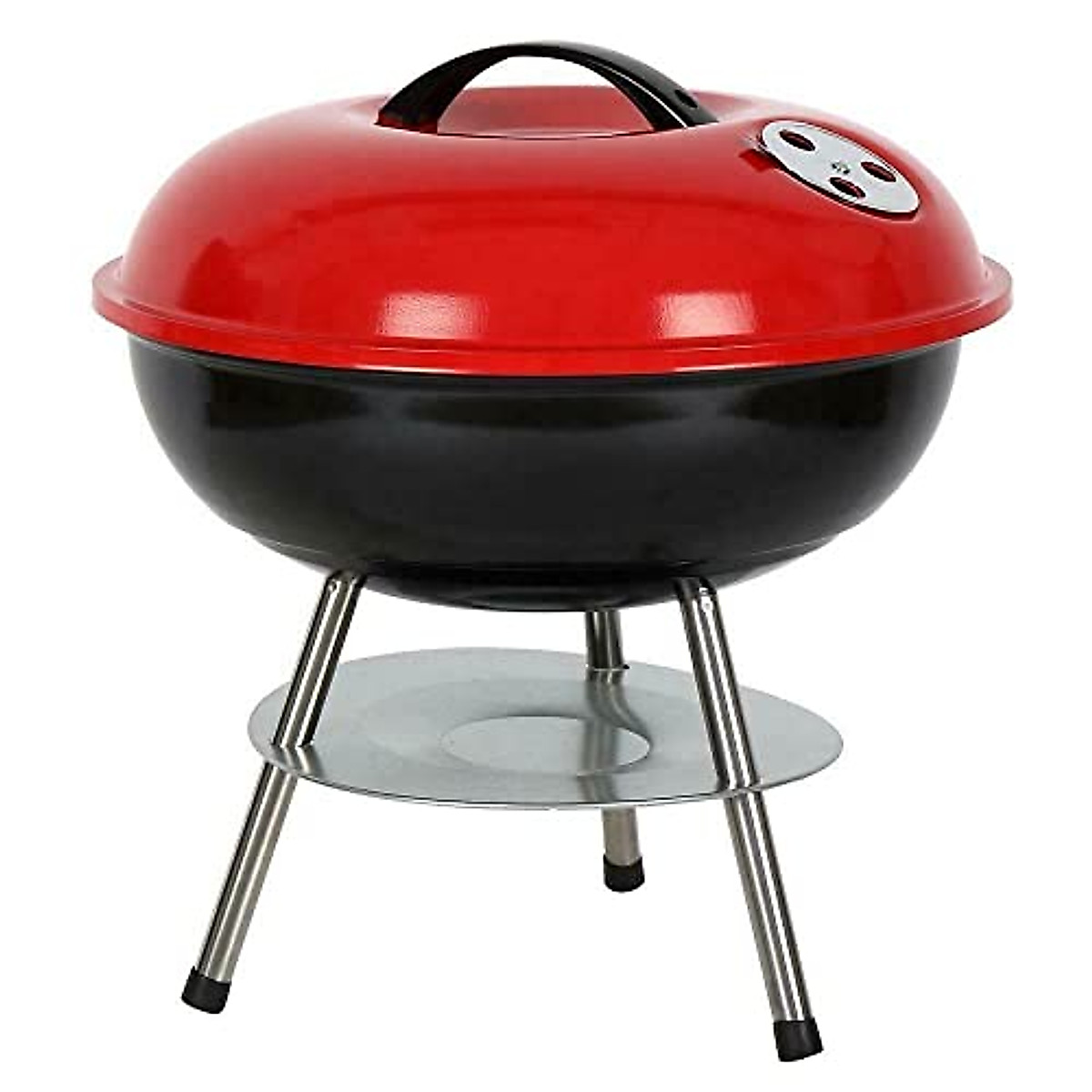 Christmas gift Portable Enamel Charcoal Grill Burner 14-In Outdoor Camping Bbq Cooking