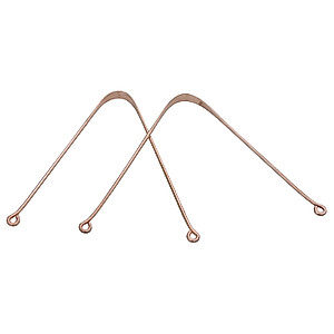 Copper Tongue Cleaner Set of 2, Relief From Bad Breath, Oral Hygiene
