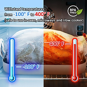 25 Count Ebelbo Nylon Turkey Oven Bags, 19x23.5 Inch Large Size BPA Free up to 400°F for Meats Chicken Seafood Vegetables Cooking Roasting Freezer