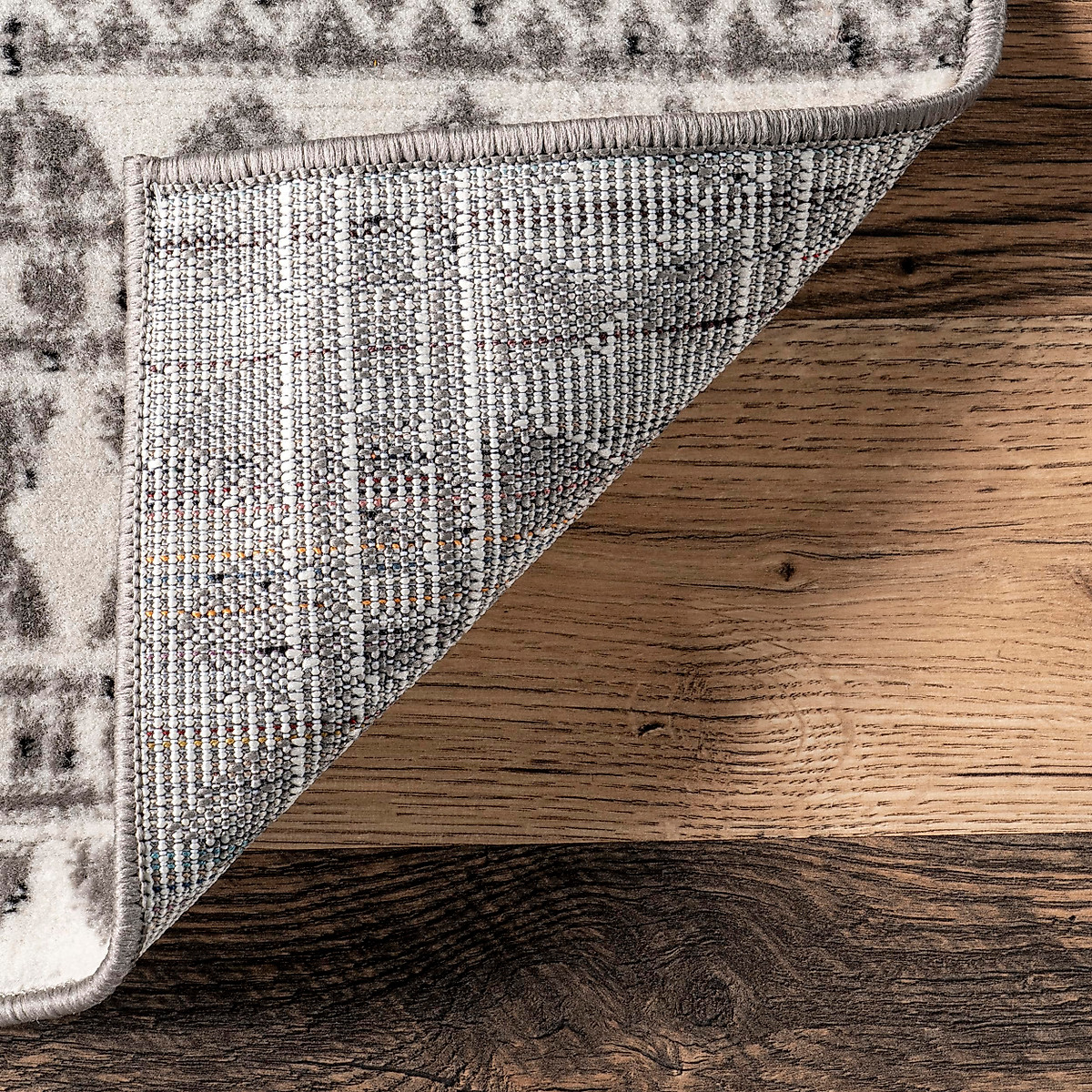 nuLOOM Catherina Transitional Geometric Area Rug, 9x12, Grey