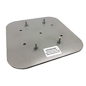 2 DJ Lighting 6.56 ft (2 Meter) Bolted Aluminum 8"x8" Truss Light Weight Dual Totem System. 100% Aluminum Bolt Style Trussing! 25 LB. Total Weight!