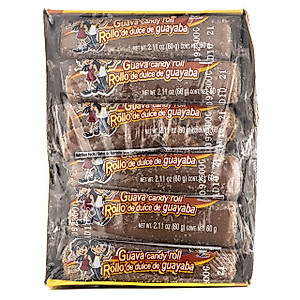 MDM GUAVA CANDY ROLL 12CT 1LB 9.4OZ (720G) ROLLO DE DULCE GUAYABA