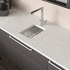 10" Bar Prep Kitchen Sink - Mocoloo 10 x 18 Undermount Sink Stainless Steel 16 Gauge Single Bowl Bar Prep Deep Sinks