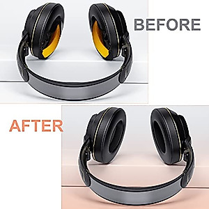 Replacement Ear Pads for Solo 2 & 3 Wireless On-Ear Headphones, PChero 2 Pairs Protein Leather Earpads Memory Foam Cushion Covers Compatible with Beats Solo2/Solo3 A1796/B0534 Headphone (Black)