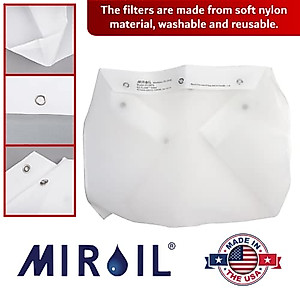 Miroil D900B Filter Bag for MirOil MOD 640 Filter Machine, Model 22960BZ