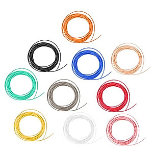 10pcs 3-d Printers 3D Printers for Kids 3D Printing Pen Filament Plastic 3D Printing Filament DIY 3D Printer pla 3D Filament 3D Printing Materials Printer Filament Accessories Wire