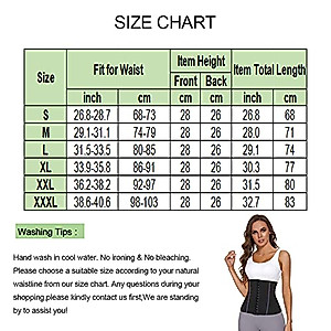 NINGMI Waist Trainer for Women Cincher Corset Waste Timmer Sweat Belt Tummy Control Sauna Workout Girdle Weight Loss Shaper Black