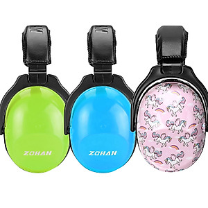 ZOHAN Kids Ear Protection 3 Pack,Kids Noise Canceling Headphone for Concerts, Monster Truck, Fireworks