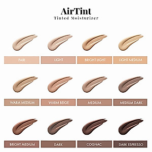 Jerome Alexander MagicMinerals AirTint Tinted Moisturizer AirBrush Spray Light Shade | Tinted Moisturizer Spray with Anti-Aging Ingredients | Light