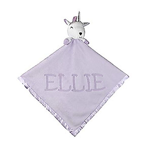 Custom Catch New Baby Gift for Girl - Personalized Blanket with Name - Newborn or Infant, Purple