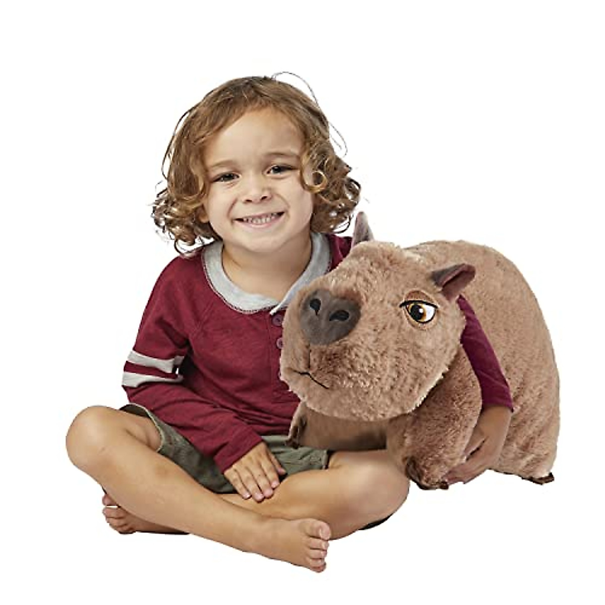 Pillow Pets Disney Encanto Capybara Stuffed Animal Plush, 16”