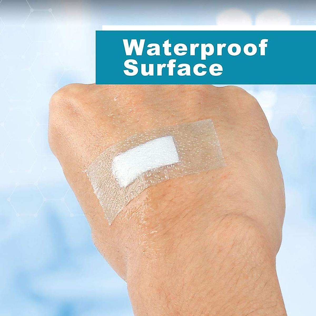 LotFancy Medical Silicone Tape, 2Rolls 1”×5.5 Yds, Waterproof Adhesive Surgical Tape, Soft Skin Tape for Surgery First Aid, Wound, Bandage and Sensitive Skin