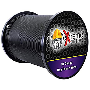 Extreme Dog Fence 18 Gauge Wire 500 Ft - Heavy Duty Pet Containment Wire Compatible with Every In-Ground Fence System for Dogs - Heavy Duty Core Dog Containment System Wire