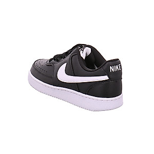 Nike Men's Court Vision Low Next Nature Shoes Sneaker, Black/White-Black, 8