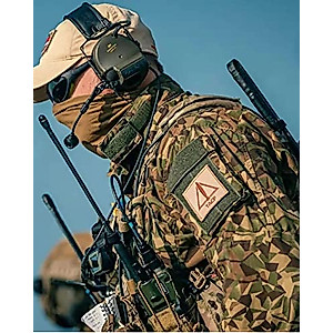 HYS Tactical Foldable Whip Antenna, SMA-Female, VHF UHF 144/430Mhz, Gooseneck Antenna for Kenwood TYT Retevis BAOFENG UV-82 UV-B5 GT-3 BF-F8HP UV-5RA UV-5RE UV-5R Two-Way Radio Scanner