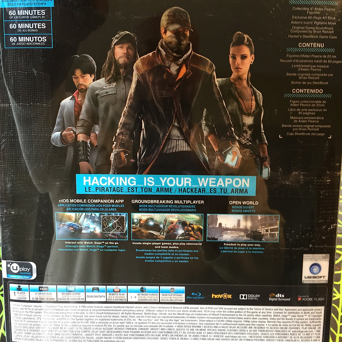 Watch Dogs Limited Edition - PlayStation 4