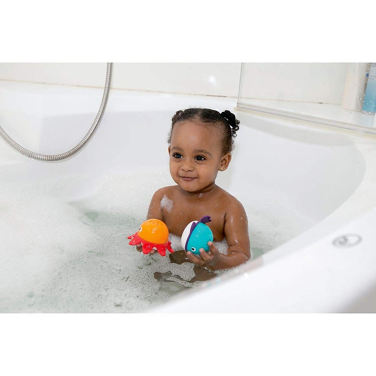 Edushape Bath Pals 3 Pack Toddler Bath Tub Bathtime Pool Water Toys for 18 Months Above