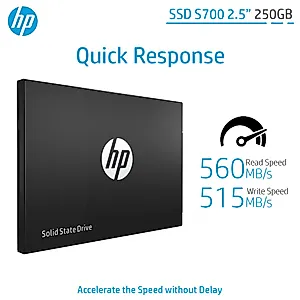 HP SSD 2DP98AA#ABC 250GB S700 2.5 inch Retail