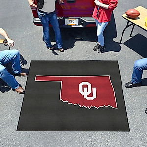 FANMATS 36463 Oklahoma Sooners Ulti-Mat Rug - 5ft. x 8ft.