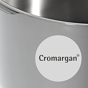 WMF Perfect Plus – Quick Cooker Diameter 22 cm Diameter of 6 Litres and a Half with Flame Protection Cromargan Stainless Steel for Induction