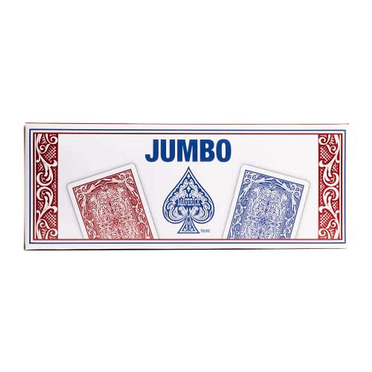 Maverick Jumbo 12 Pack Playing Cards , Blue