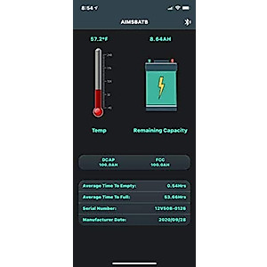 AIMS POWER Lithium Battery 12V 200Ah LiFePO4 with Bluetooth Monitoring 4000+ Cycles Ideal for Home, RV, and Off Grid Application