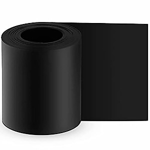 Doniks 12 Gauge 60 Feet Grass Weed Barrier Landscape Edging 10 inch Depth Flexible Border Roll Lawn Landscape Garden Edging for Backyard Driveway Path Sidewalk
