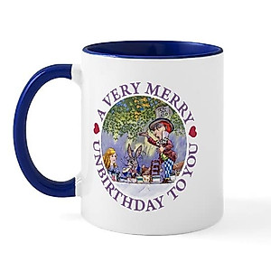 CafePress A VERY MERRY UNBIRTHDAY Mug Ceramic Coffee Mug, Tea Cup 11 oz