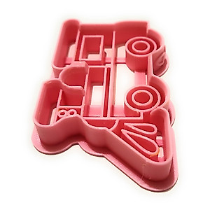 T3D Cookie Cutters Train Cookie Cutter, Suitable for Cakes Biscuit and Fondant Cookie Mold for Homemade Treats