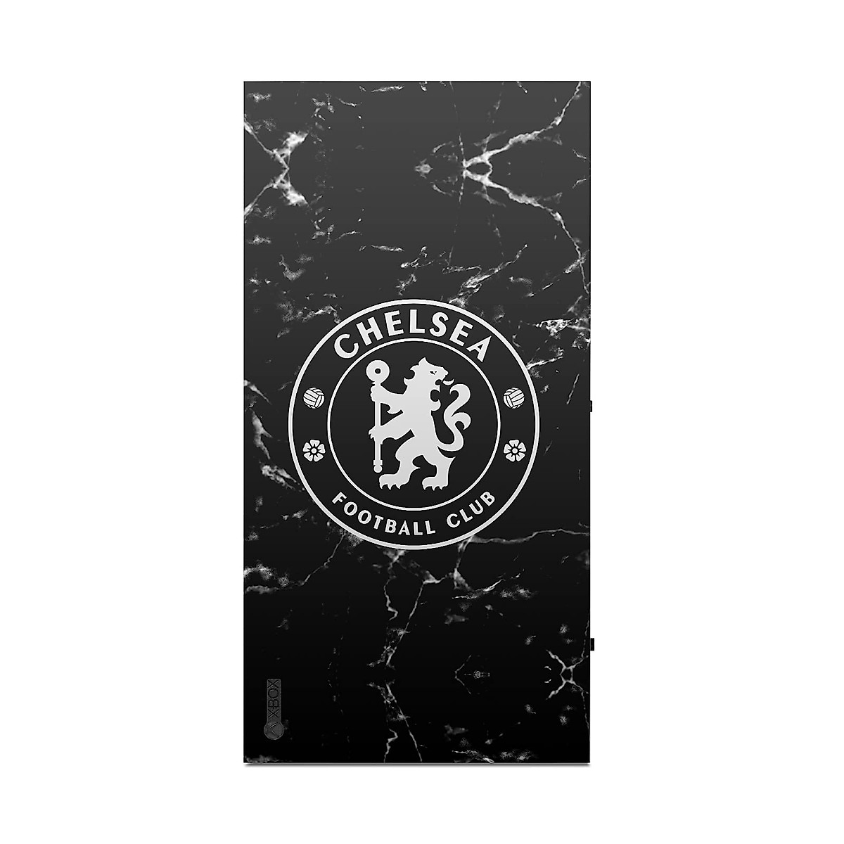 Head Case Designs Officially Licensed Chelsea Football Club Black Marble Mixed Logo Vinyl Sticker Gaming Skin Decal Cover Compatible With Xbox Series X Console and Controller Bundle