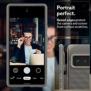 Caseology Parallax Protective Case Compatible with Google Pixel 6 Pro Case (2021) - Ash Gray