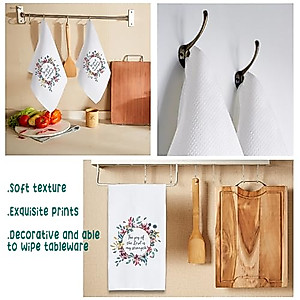 ZWZXR Christian Kitchen Towels Dish Towels Dishcloth,Bible Verse Scripture Galatians 8:10 Decorative Absorbent Drying Cloth Hand Towels Tea Towels for Bathroom Kitchen,Christian Girls Women Gift (014)