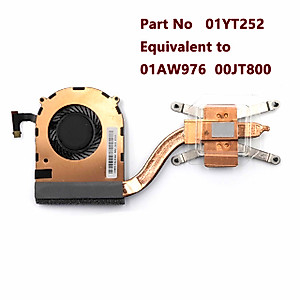 BestParts CPU Fan + Heatsink for Lenovo Thinkpad Yoga X1 Carbon 4th 2016 20FB 20FC Series Laptop 01AX999 01AX830 ND55C33 01AW976 00JT800 BAZB0505R5H 023.10084.0011 C16-00-Z-93O-002F