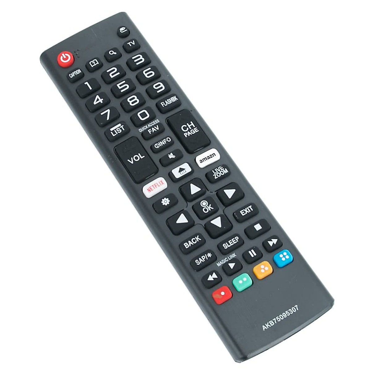 New Replaced Remote AKB75095307 fit for LG TV 60UJ6300 60UJ6050 60UJ6350 65UJ6300 65UJ6050 65UJ6350 43LJ5550-UC 55UJ6050 49LJ5550 55LJ550M 55UJ6350 55LJ5550 43LJ5500-UA 43LJ550M-UB
