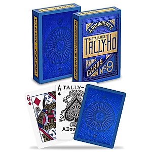 Tally-Ho MetalLuxe Blue Playing Cards