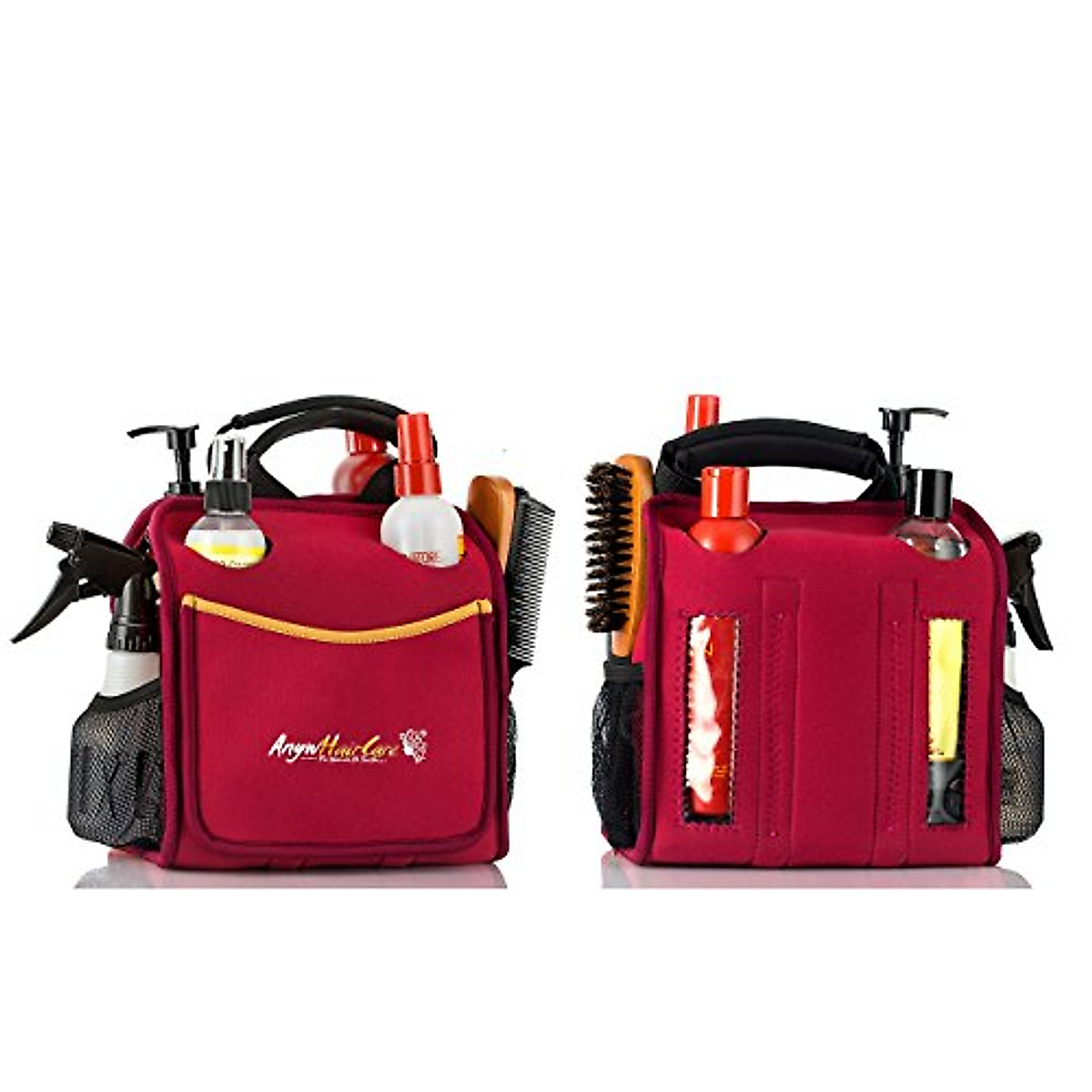 Liphontcta Organizer Bag for Hair Care and Bathroom Accessories | Holder Tool and Storage Caddy for Dorms, Hair Salon and Accessories