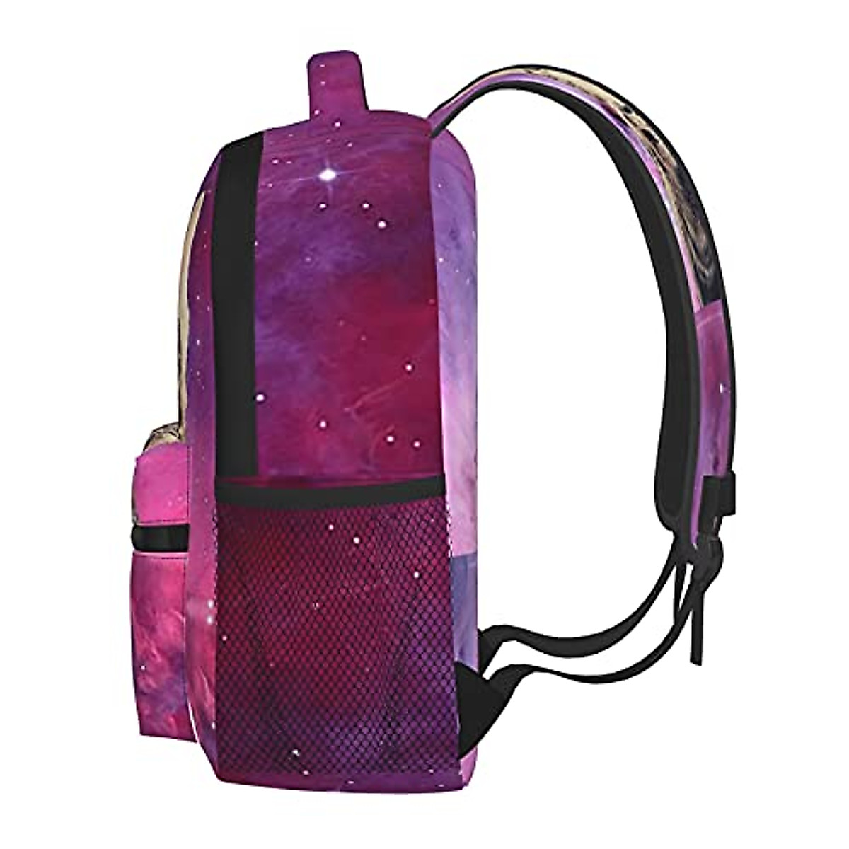 Dujiea 12" Kids Backpack Cute 3d Cat Galaxy Kitty Toddler Backpack For Boys Girls, Preschool Kindergarten Schoolbag Nursery Travel Bag With Chest Strap