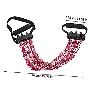 BESPORTBLE 4pcs Fitness Elastic Band Yoga Stretch Strap Yoga Stretch Band Excercise Resistance Bands Home Fitness Equipment sit up Exercise Equipment Inner Thigh Exercise Equipment Pull Rope