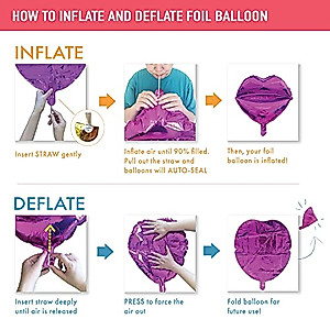 Letter Balloons,16"Inch Mylar Custom Phrase Name Balloon Banner ,Foil Alphabet Number Balloons for Birthday|Party|Baby Shower(Rose Gold&Gold&Silver&BLACK&Blue&Pink&Red),black letter balloons