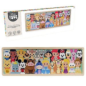 Disney Wooden Toys Character Puzzle, 25-Pieces, Learning and Education, Pretend Play, Kids Toys for Ages 3 Up by Just Play